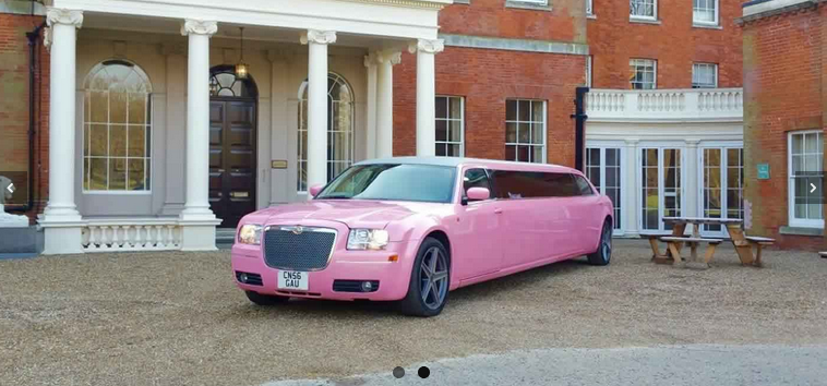 Pink Limousine Hire London | Surrey | Pink Party Bus Hire London | Pink ...