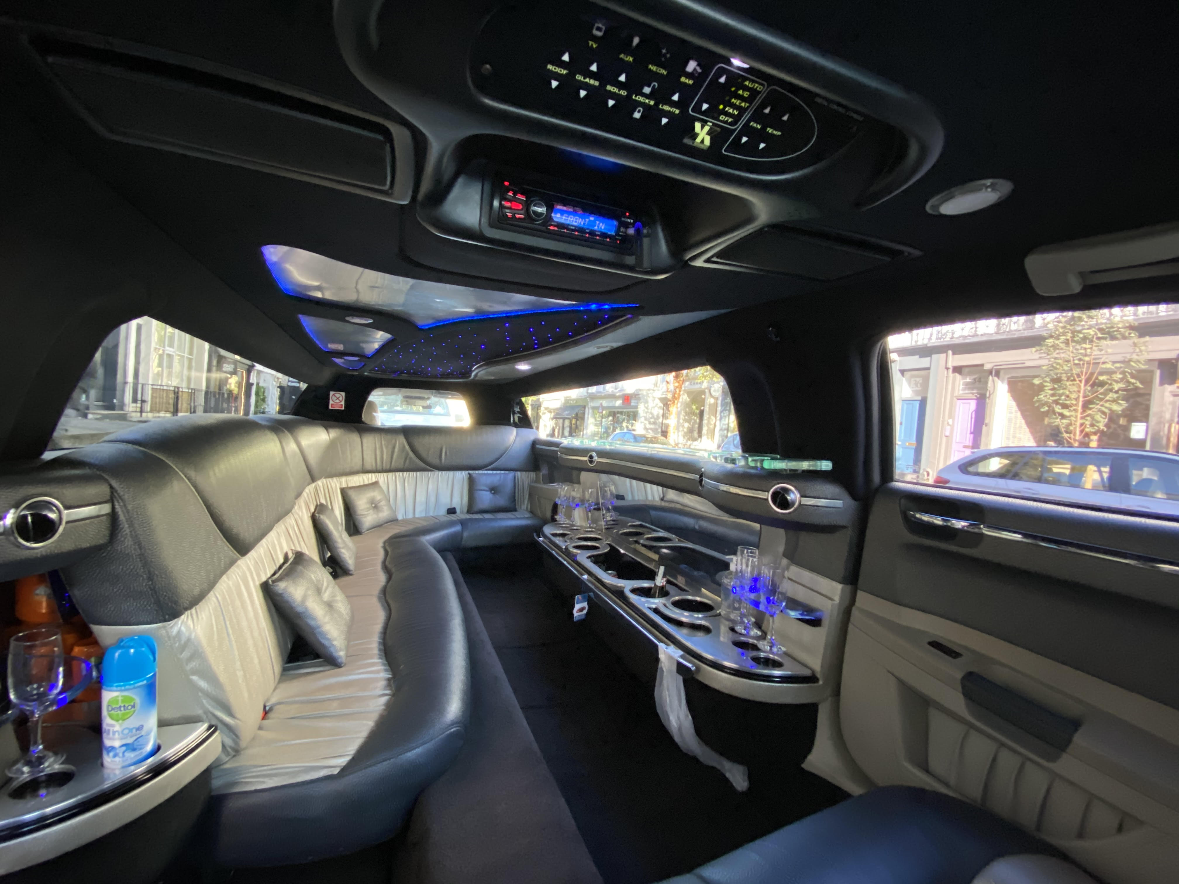 Chrysler Limo Hire | Surrey | London | Sussex | Kent